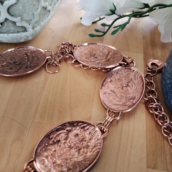 PONCRAFTS | Accessories | Vintage Waist Chain Flower Oval Shaped Style ...